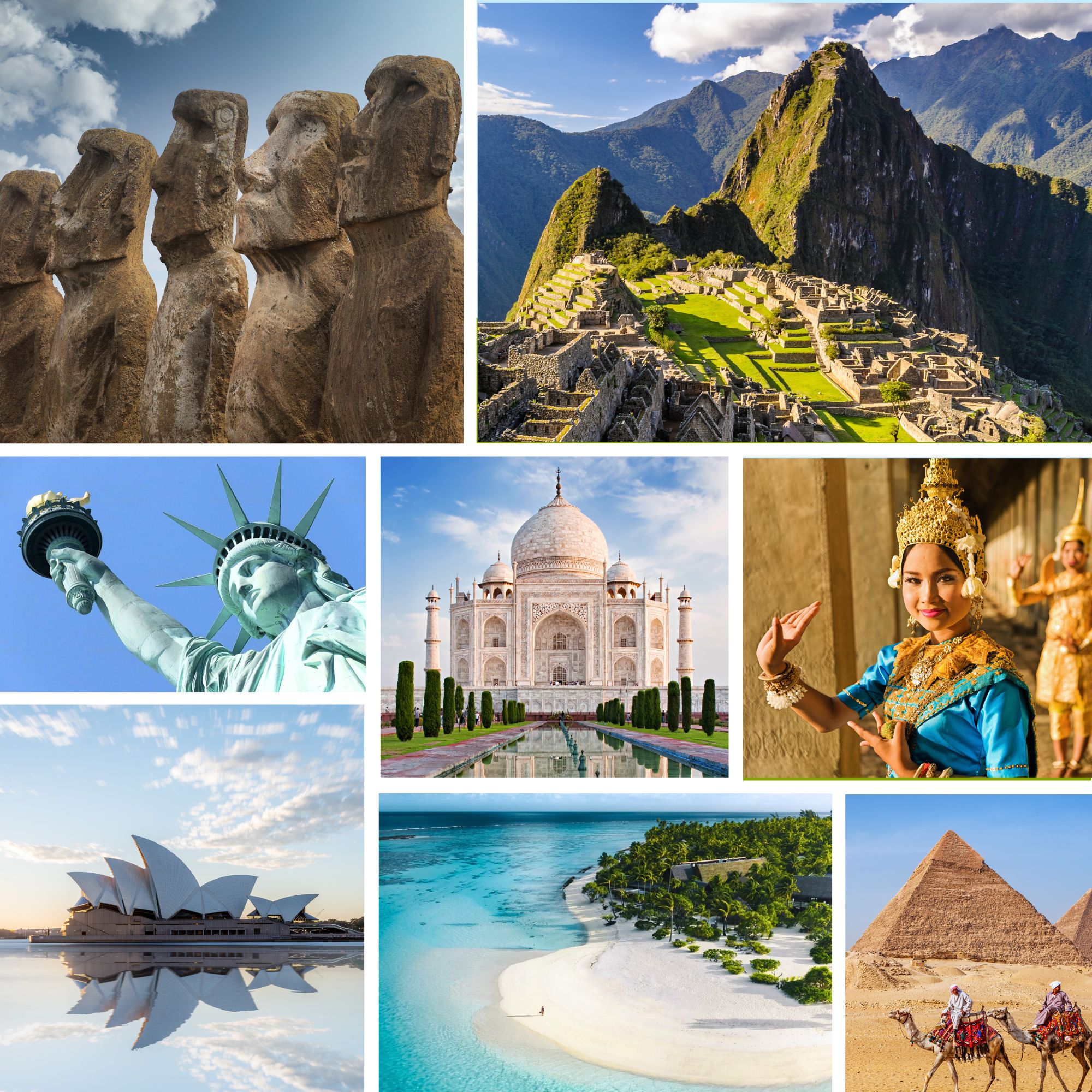 Le Tour du Monde Grands Classiques Croisière Aérienne 2024 - Safrans Du Monde