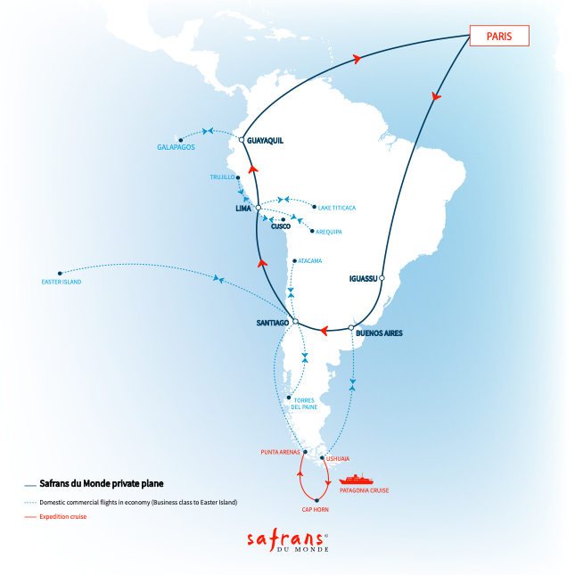 The Grand Tour of South America - Safrans du Monde