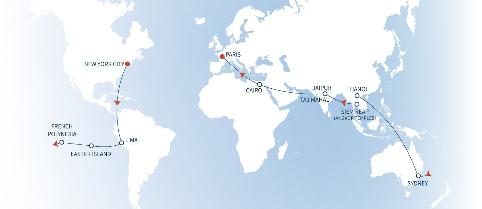 Air Cruise The World Tour Grands Classiques - Safrans du Monde