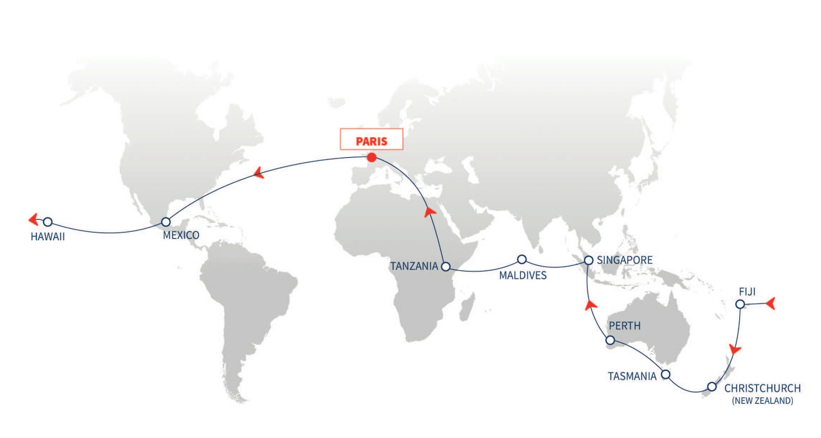 Air Cruise The World Tour Special Edition - Safrans du Monde